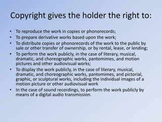 Copyright In A Digital World | PPTX