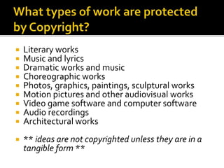Copyright in a digital world | PPTX