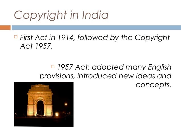 Copyright in india