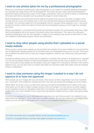 Copyright Example For Photography