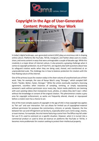 Copyright in the Age of User-Generated Content Protecting Your Work.pdf