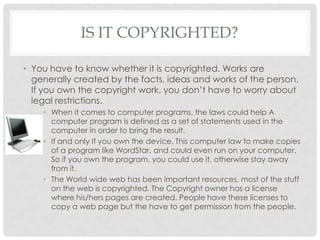 Copyright in video | PPT