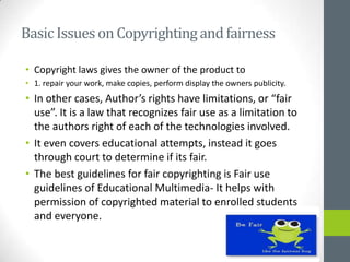 Copyright in video | PPT