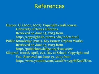 Copyright knowledge revised 4 | PPT