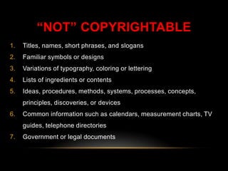 Copyright law | PPTX