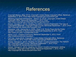 Copyright law overview 2 | PPT