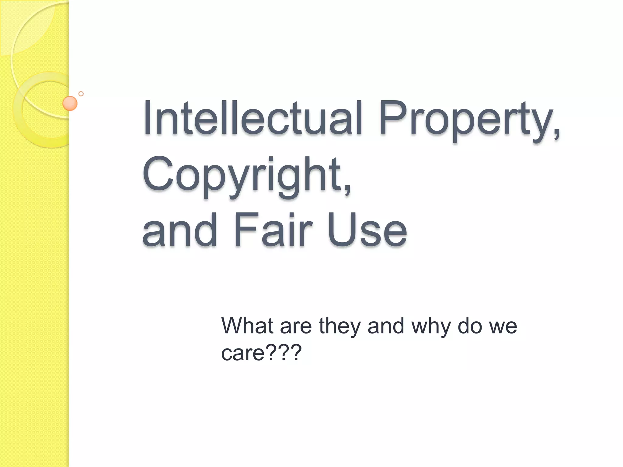 Copyright lesson ppt | PPTX