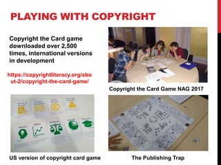 Copyright literacy: findings from a phenomenographic study | PPTX