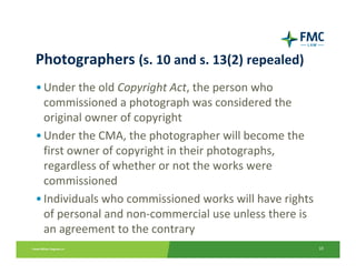 The Copyright Modernization Act | PDF