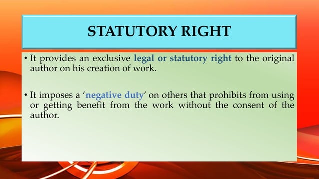 COPYRIGHT | PPTX | Law