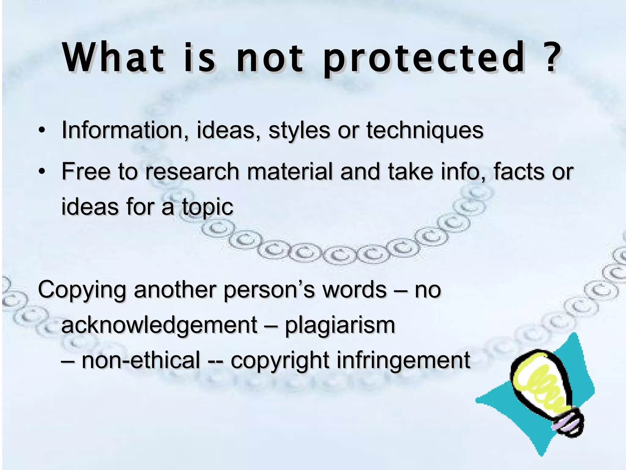 Copyright multimedia resources | PPT