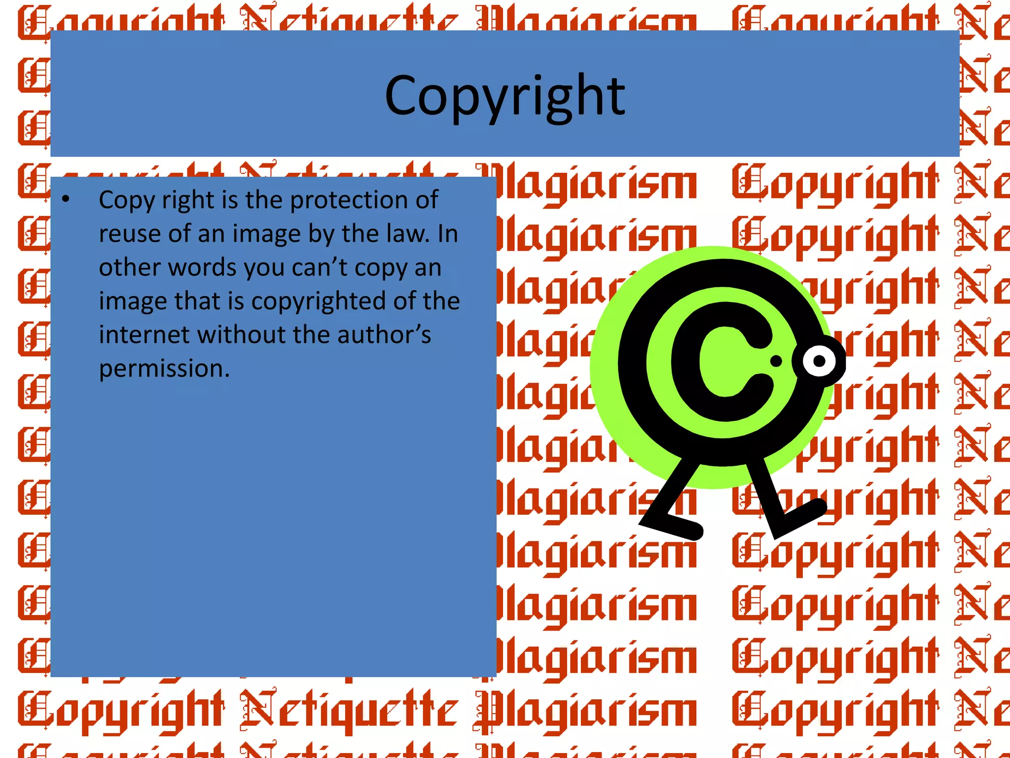 Copyright netiquette__and_plagiarism | PPTX