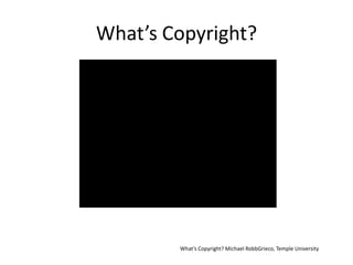 Educational Fair Use & Creative Commons | PPTX | Technology & Computing