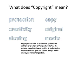 Educational Fair Use & Creative Commons | PPTX | Technology & Computing