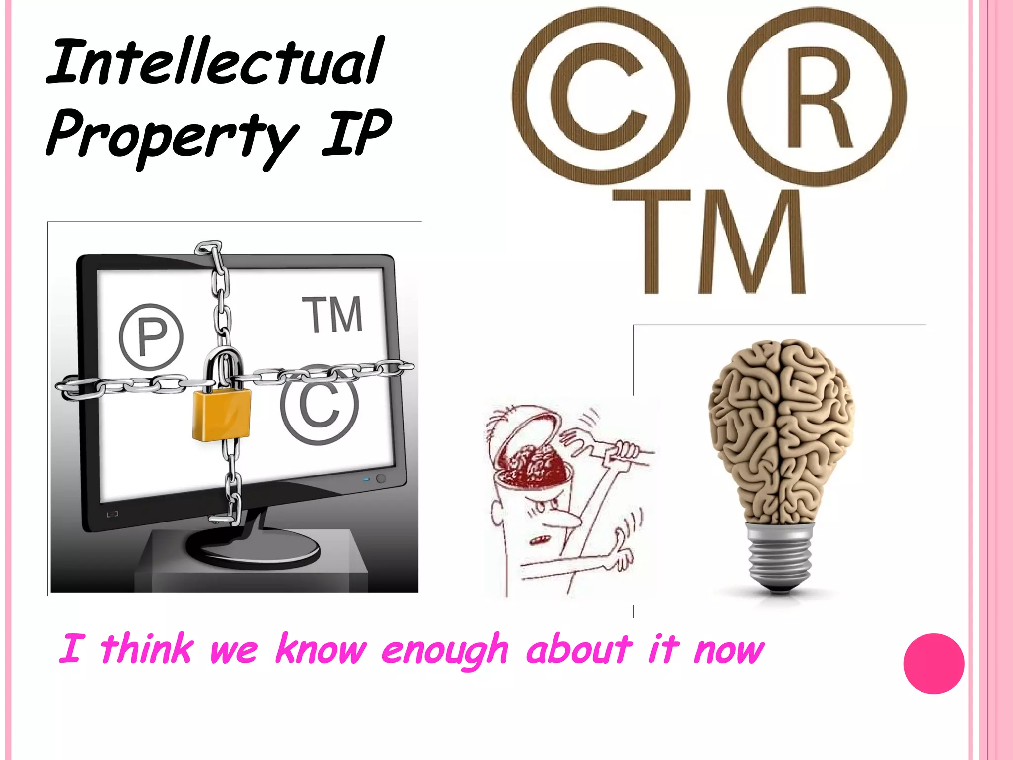 Copyright, patents and trademarks | PPT