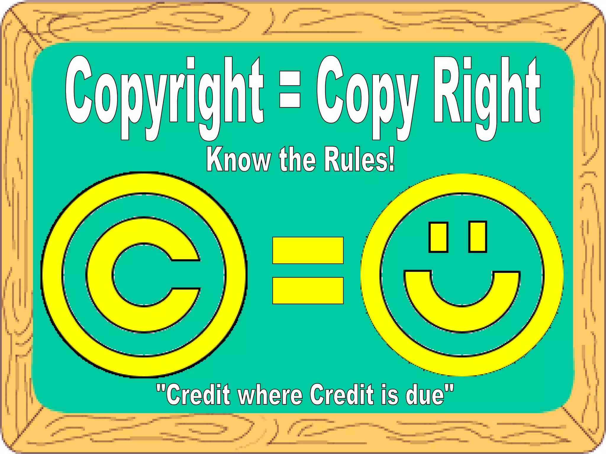 Copyright Posters | PPT