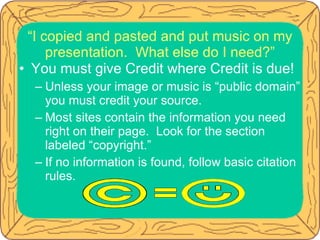 Copyright Posters | PPT