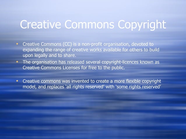 Copyright powerpoint | PPT