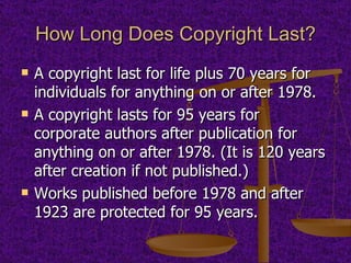 Copyright power point | PPT | Technology & Computing