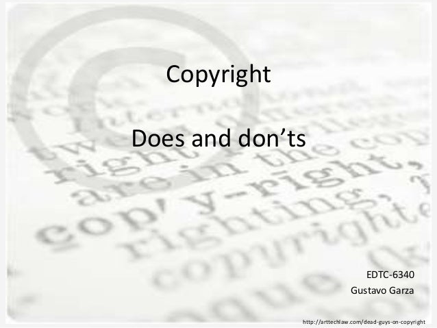 Copyright powerpoint