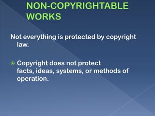 Copyright Presentation | PPT