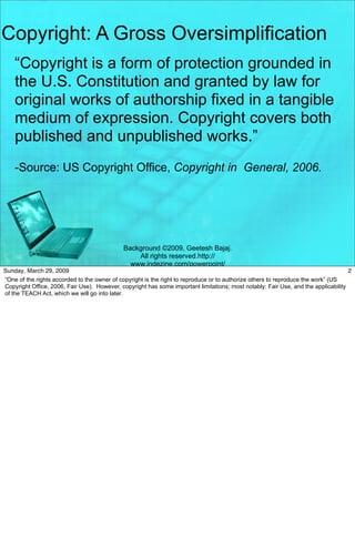 Copyright Presentation | PDF