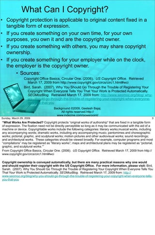 Copyright Presentation | PDF