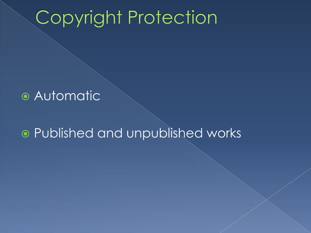 Copyright presentation | PPT