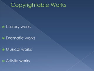 Copyright presentation | PPT