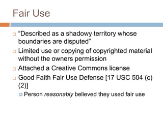 Copyright presentation | PPTX