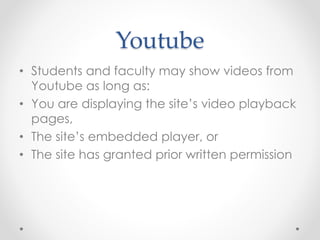 The Do's and Don'ts of Copyright | PPTX