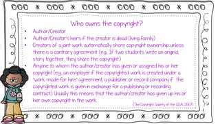 Copyright presentation | PPT | Free Download