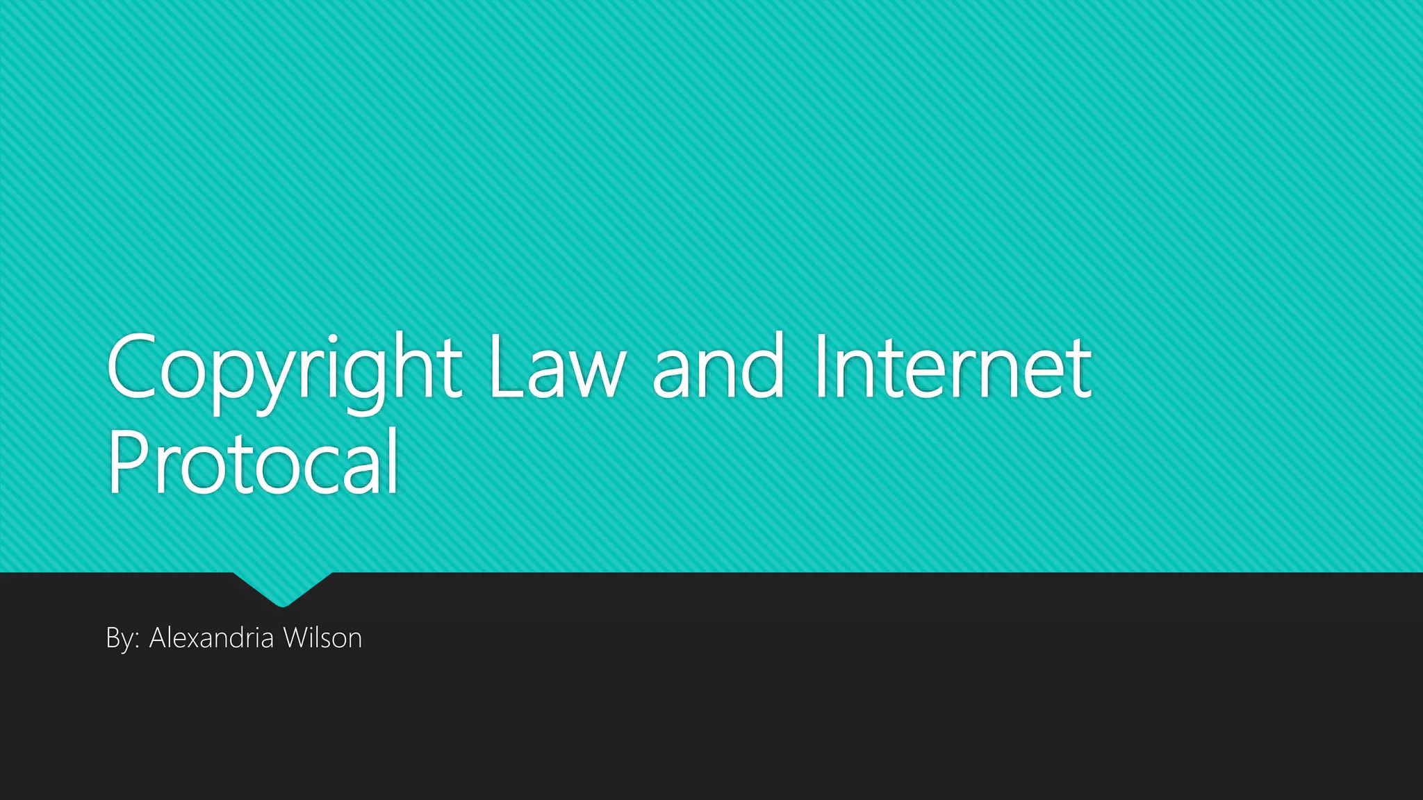 Copyright Presentation | PPT