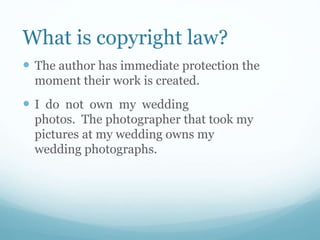 Copyright presentation final submission | PPTX