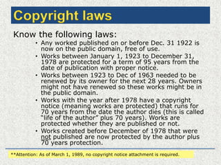 Copyright presentation2 | PPT