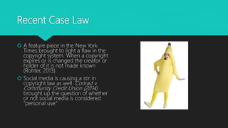 Copyright Law and The Internet | PPTX | Legal Services Industry ...