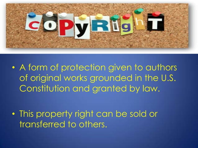 Copyright presentation 3 | PPT