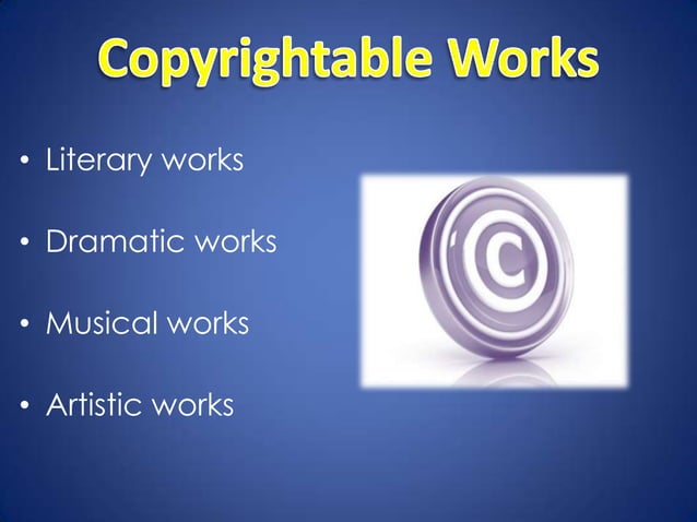 Copyright presentation 3 | PPT