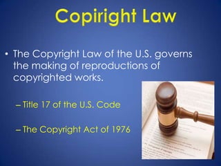 Copyright presentation 3 | PPTX