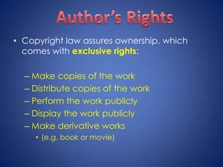 Copyright presentation 3 | PPTX