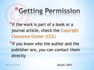 Copyright presentation 3 | PPT