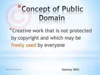 Copyright presentation 3 | PPT