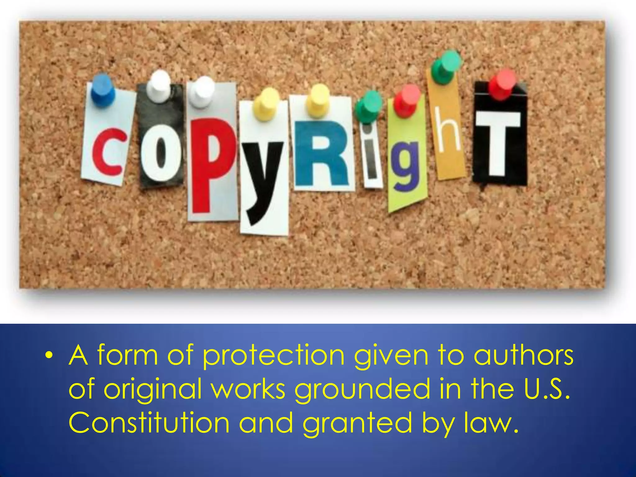 Copyright presentation 4 | PPT