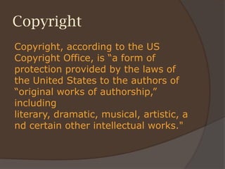 An Intro to Copyright for Educators v2 | PPT