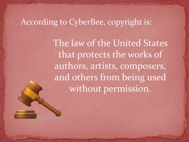 Copyright Presentation | PPTX | Technology & Computing