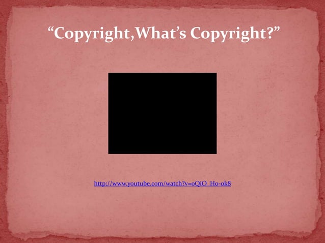 Copyright Presentation | PPTX | Technology & Computing