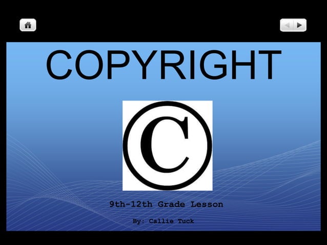 CopyRight Presentation | PPT