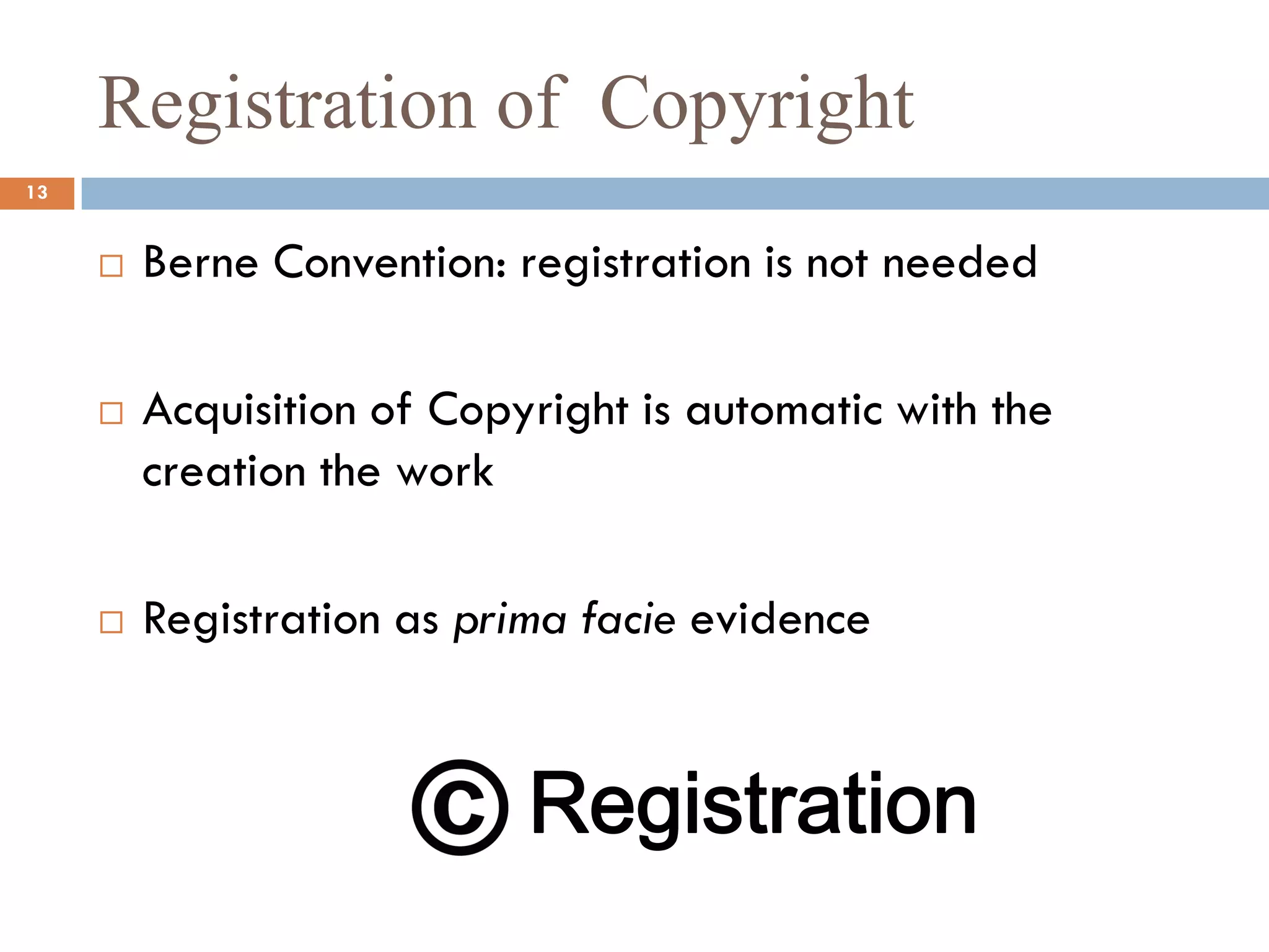 Copyright (presentation) | PDF