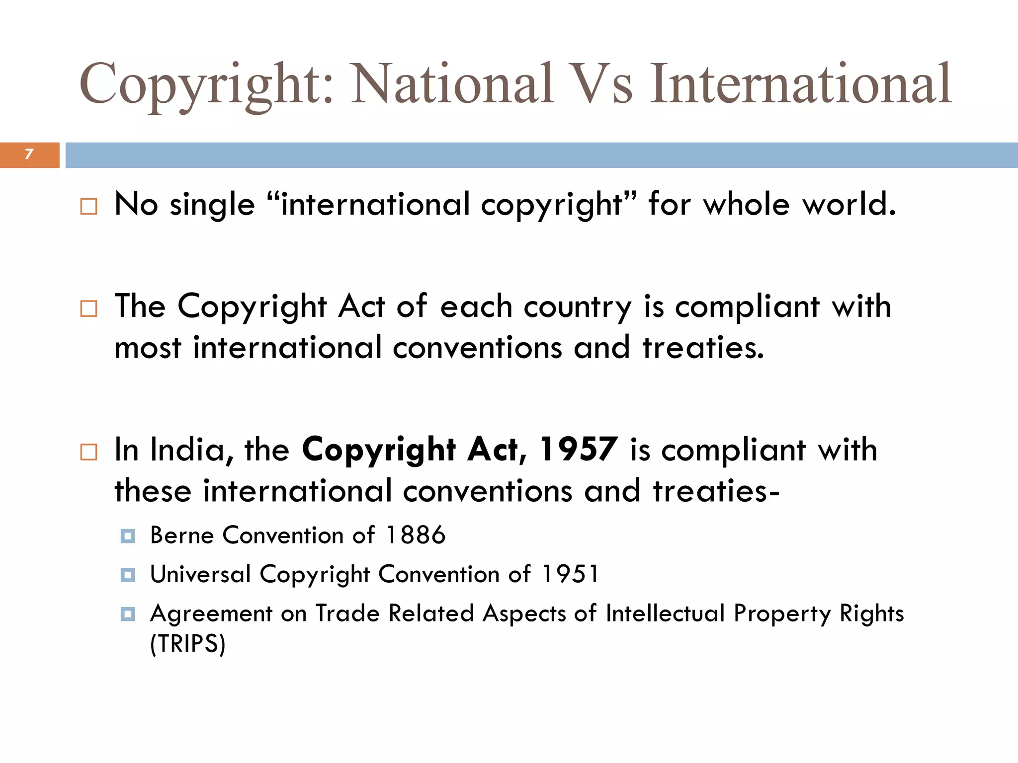 Copyright (presentation) | PDF