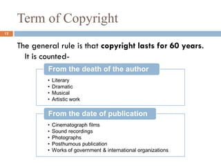 Copyright (presentation) | PDF